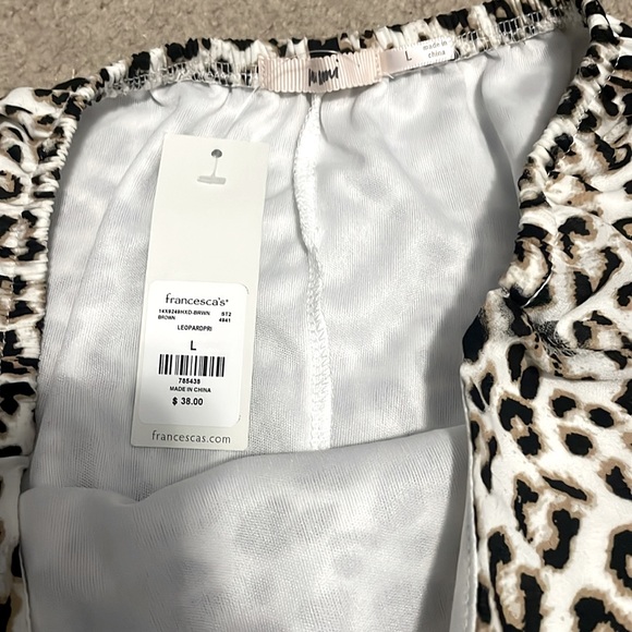 Francesca's Collections | Skirts | Cheetah Skirt | Poshmark